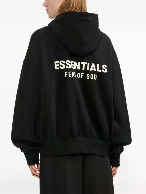 ESSENTIALS Logo-print Hoodie