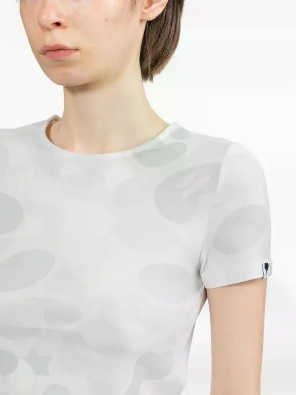 AAPE BY *A BATHING APE Camouflage-print T-shirt