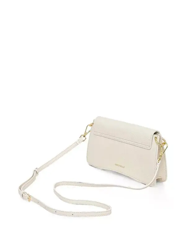 COCCINELLE C-me Logo-plaque Shoulder Bag - Neutrals