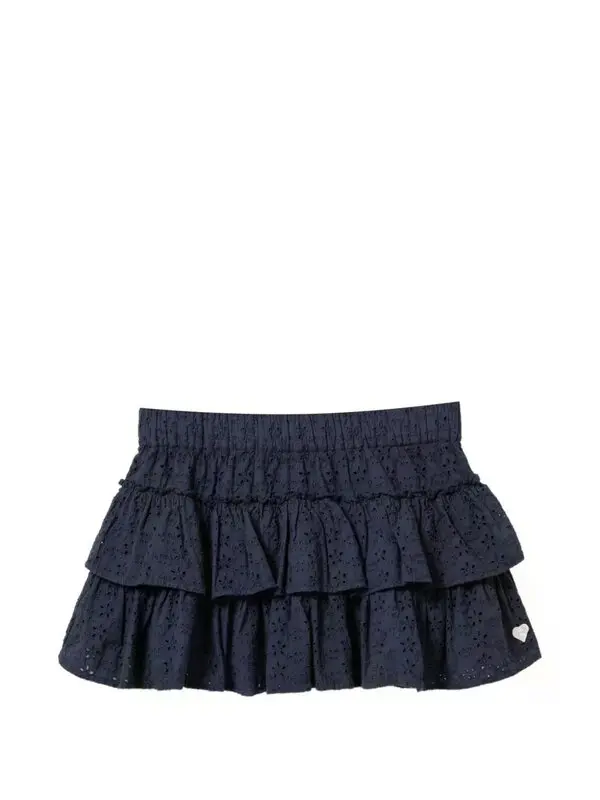 AAPE BY *A BATHING APE Apee™ A Bathing Ape® Broderie Anglaise Ruffled Skort