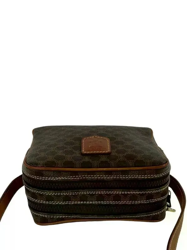 Celine Macadam Coated Canvas Crossbody Bag
