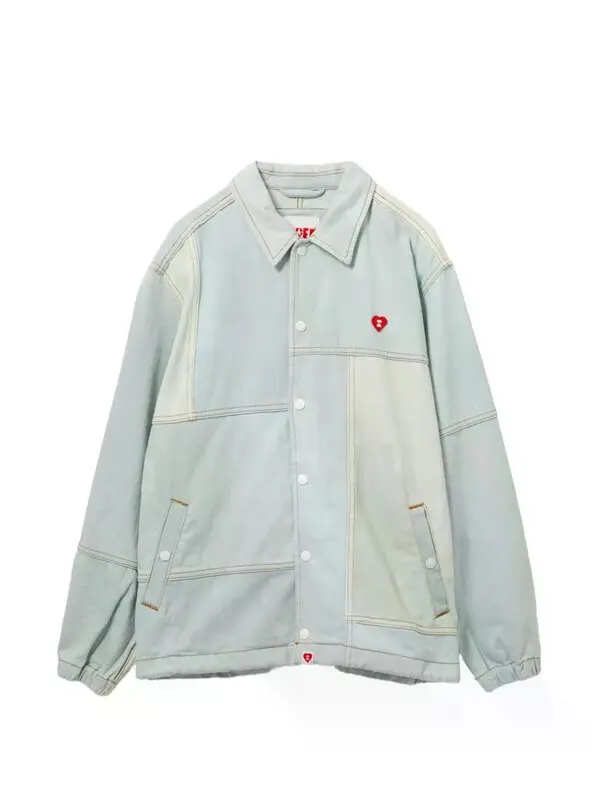 AAPE BY *A BATHING APE Logo-patched Denim Jacket
