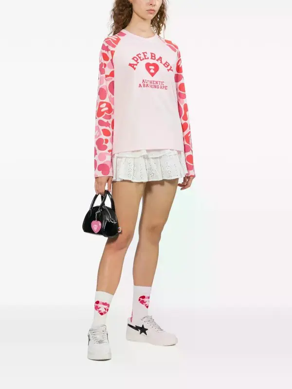 AAPE BY *A BATHING APE Apee™ A Bathing Ape® Camouflage Print Raglan Sleeve T-shirt