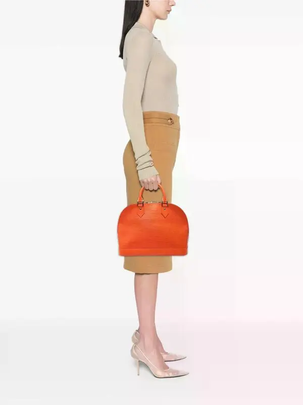 LOUIS VUITTON Epi Alma Pm Handbag