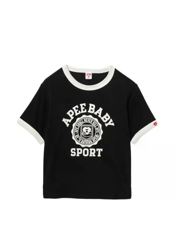 AAPE BY *A BATHING APE Apee™ A Bathing Ape® Graphic Ringer T-shirt