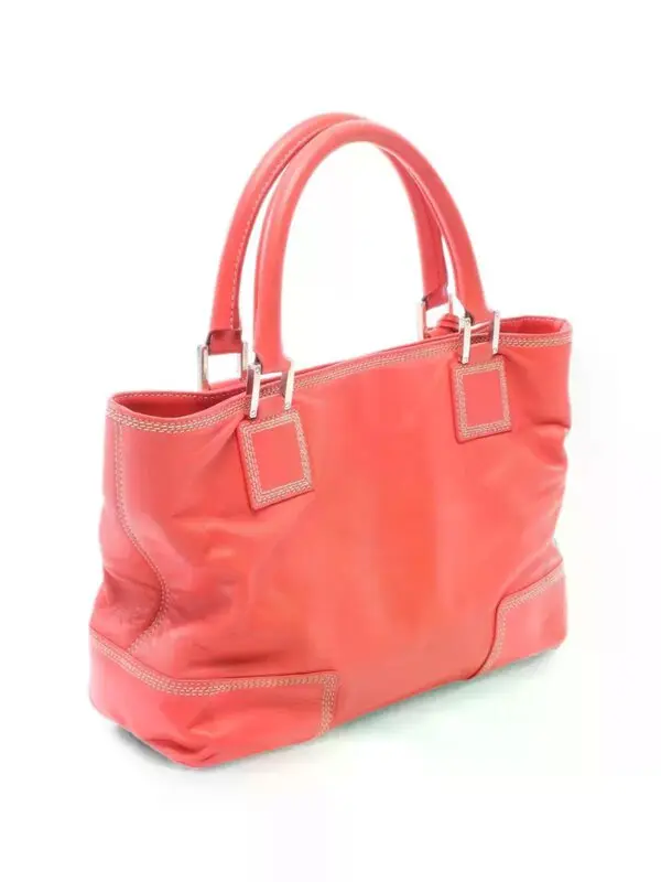 Loewe Amazona Fusta Handbag - Red