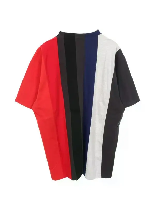 Balenciaga 2010s Reconstructed Panel T-shirt - Red