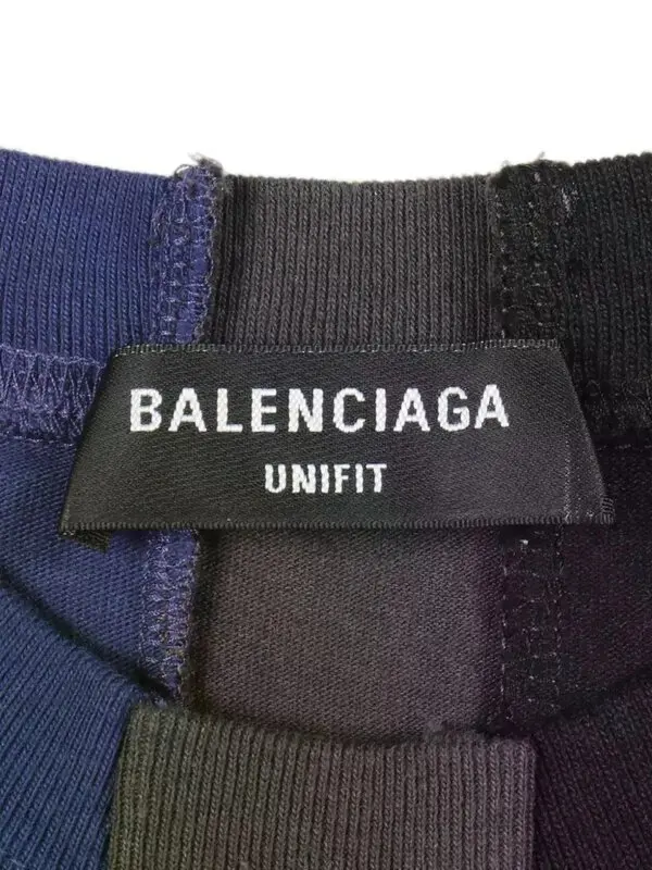 Balenciaga 2010s Reconstructed Panel T-shirt