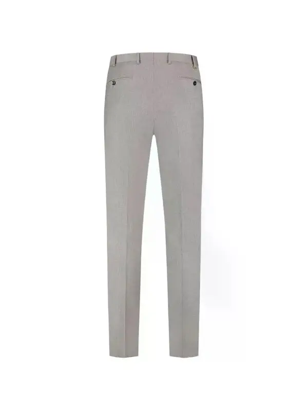 PT TORINO Button-fly Pressed-crease Trousers