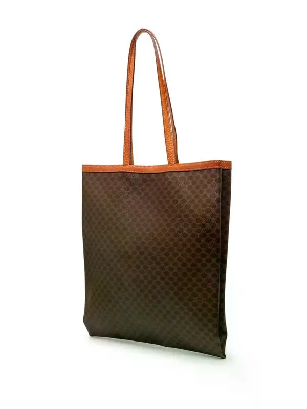 Celine Macadam Coated Canvas Tote Bag