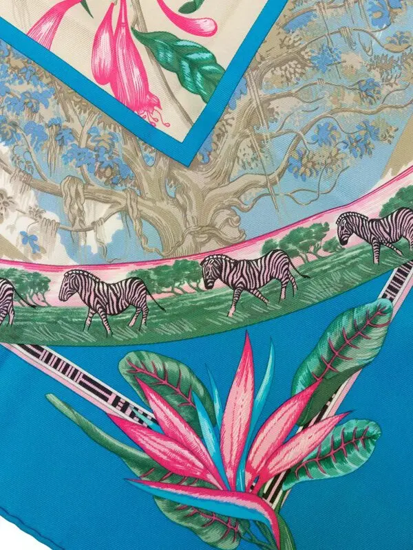 Hermès 2000-2026 Tropiques Silk Scarf 65 Scarves