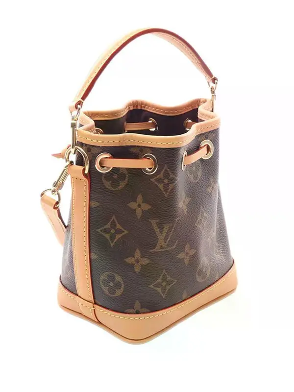 LOUIS VUITTON Monogram Nano Noe Bucket Bag