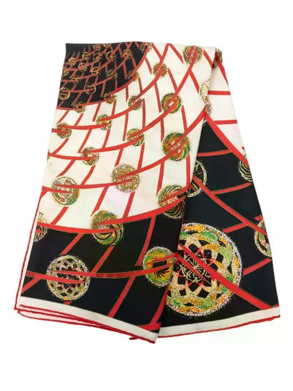 Hermès 2000-2026 Les Feux De L Espace Silk Scarf 90 Scarves - Multicolour