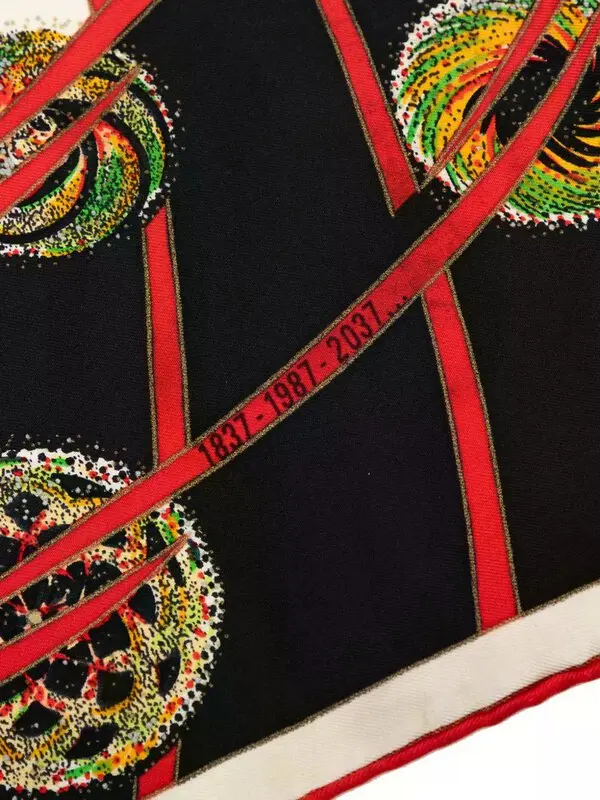 Hermès 2000-2026 Les Feux De L Espace Silk Scarf 90 Scarves