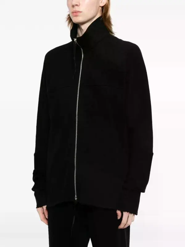 MA+ Zipped Tall-collar Jacket