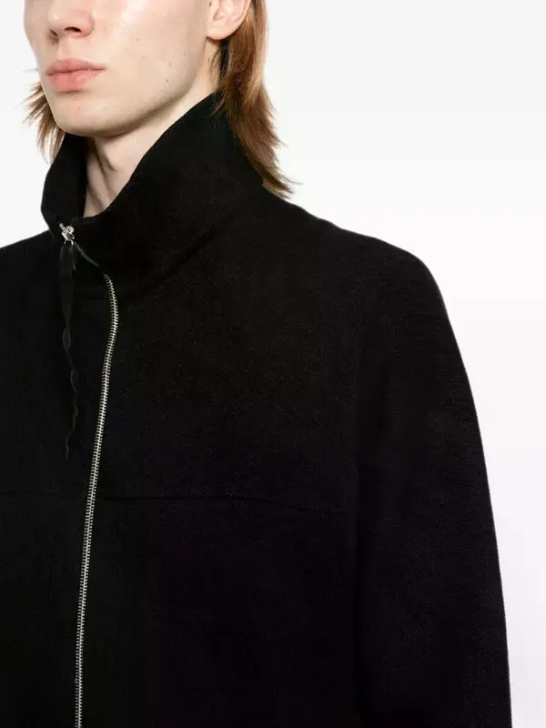 MA+ Zipped Tall-collar Jacket