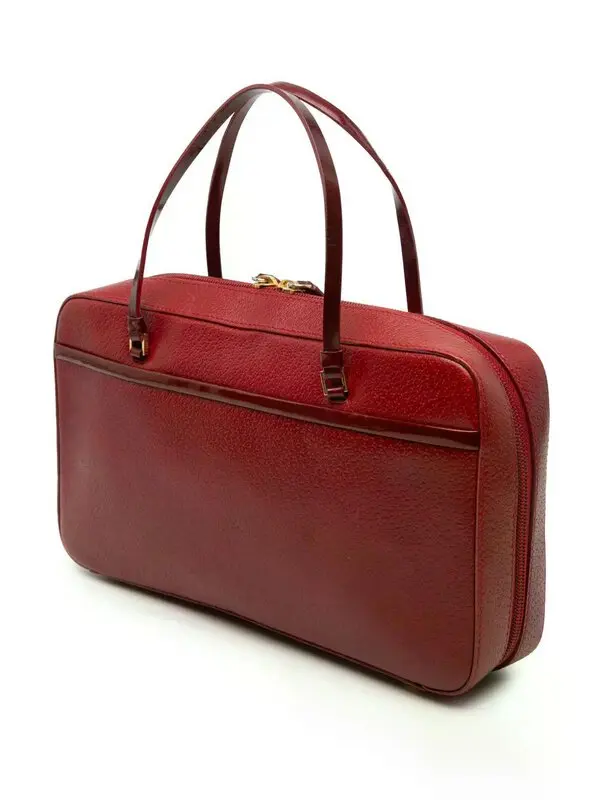 Dior Leather Top Handle Bag