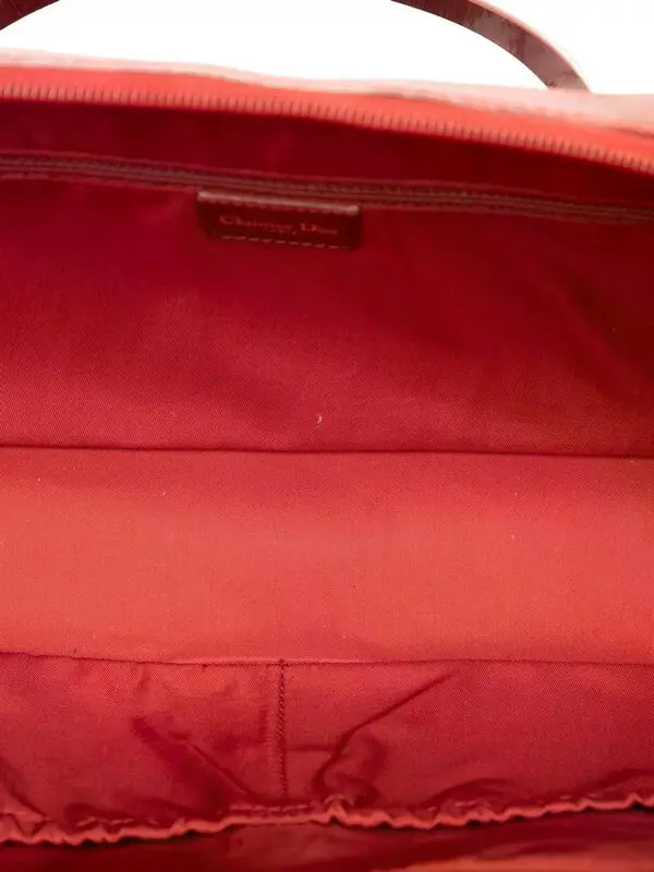 Dior Leather Top Handle Bag
