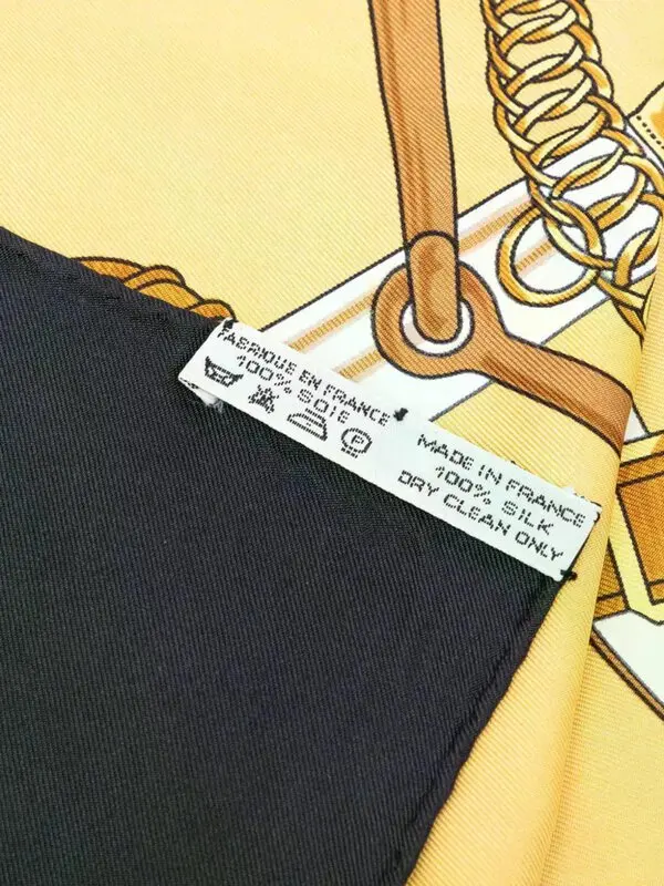 Hermès 2000-2026 Eperon D Or Silk Scarf 90 Scarves
