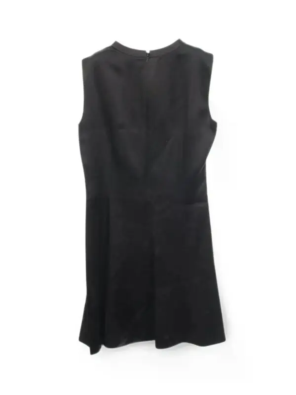 Versace 2010s Medusa Safety Pin Mini Dress - Black