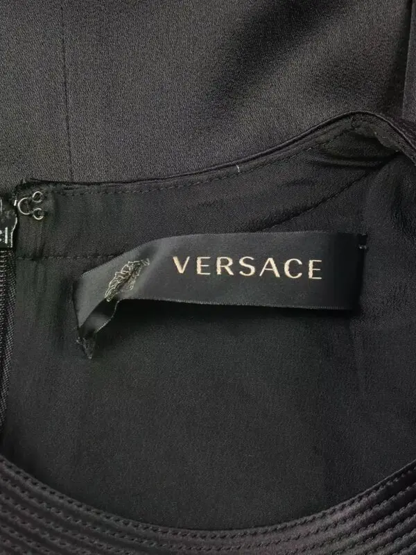 Versace Medusa Safety Pin Mini Dress