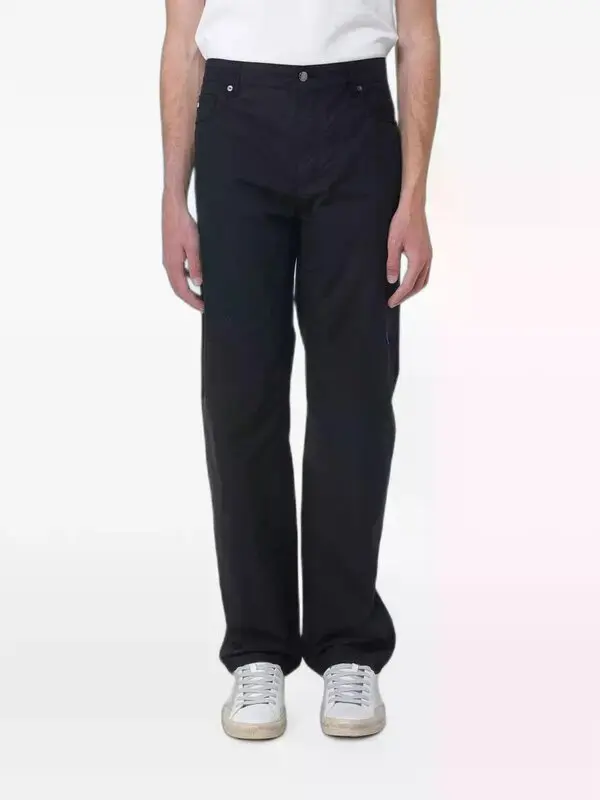 Emporio Armani J76 Five-pocket Cotton Trousers