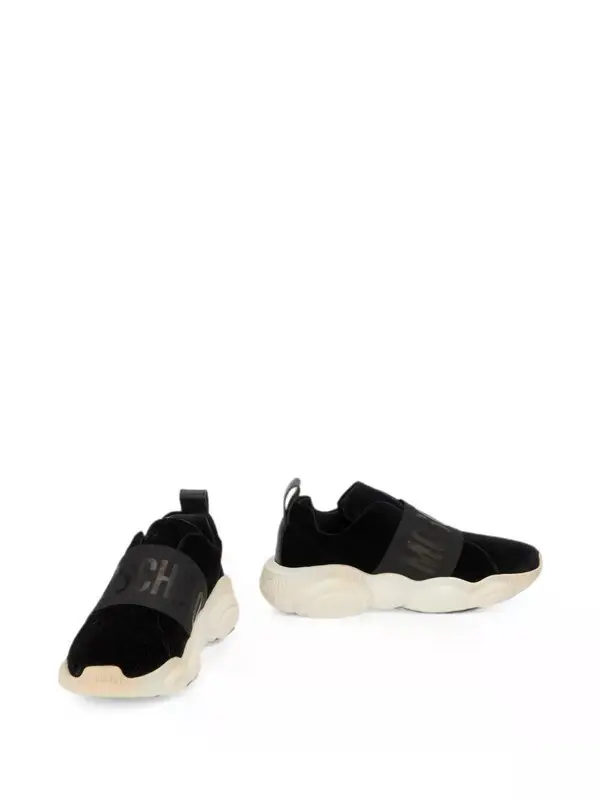 Moschino Teddy Velvet Sneakers