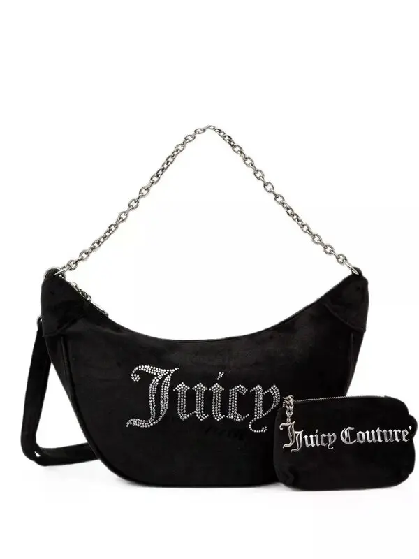 Juicy Couture Crystal-embellished Chain-link Shoulder Bag