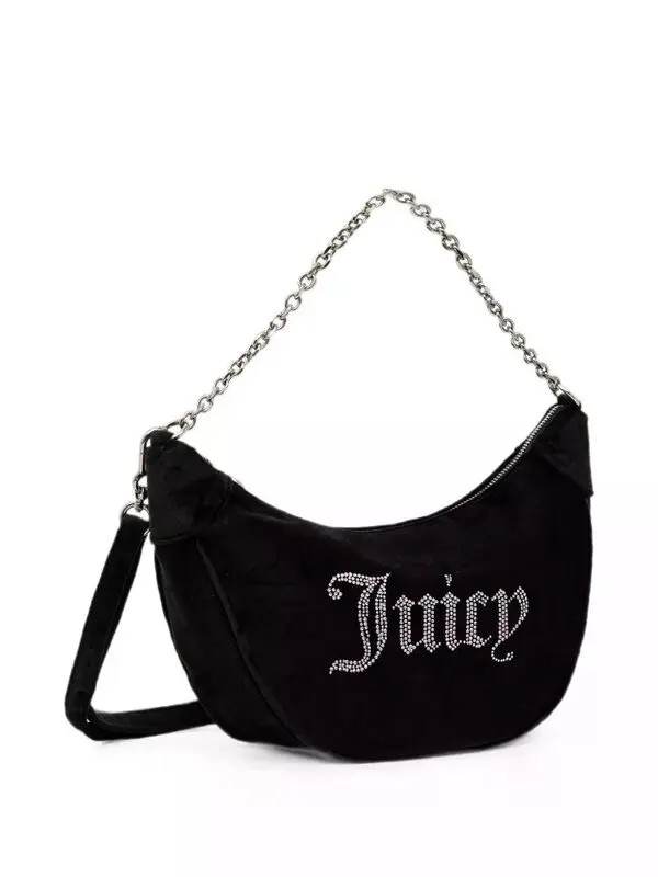 Juicy Couture Crystal-embellished Chain-link Shoulder Bag