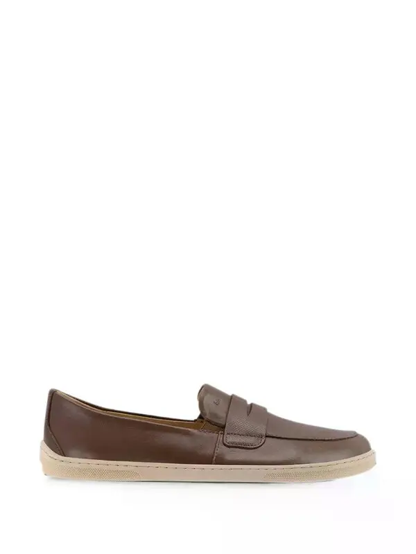 BE LENKA Buena Leather Slip-on Sneakers - Brown