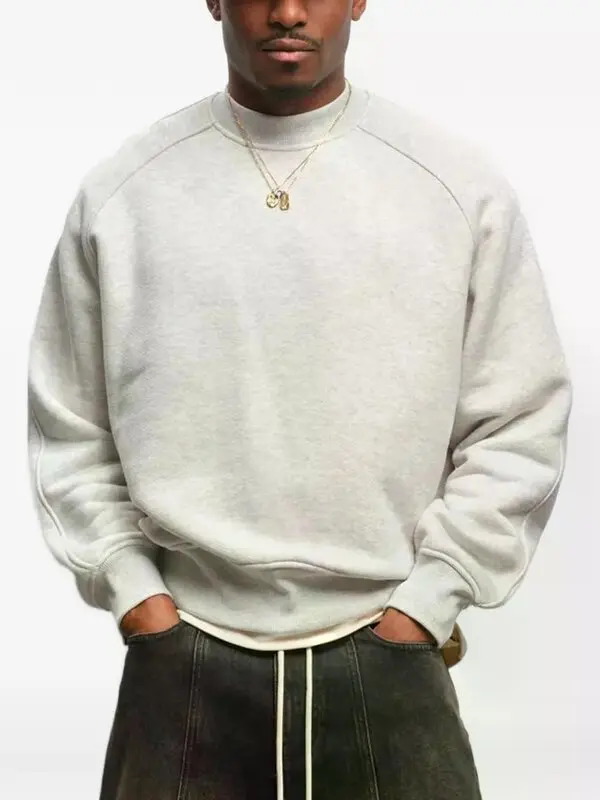 ABOUT:BLANK Logo Print Raglan Sleeve Sweatshirt
