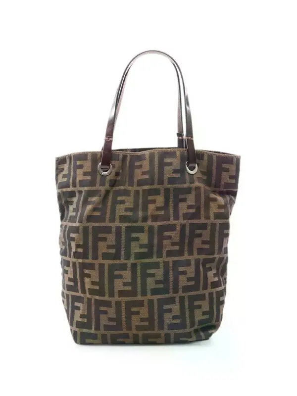 Fendi Zucca Tote Bag - Brown