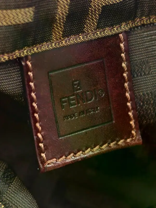 Fendi Zucca Tote Bag - Brown