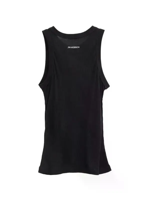 JW Anderson Sheer Ribbed Tank Top