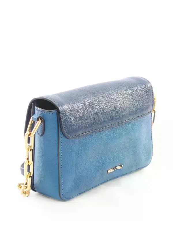 Miu Miu Madras Bicolore Shoulder Bag
