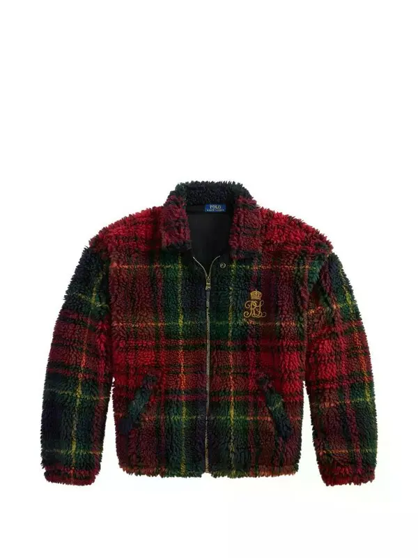 Polo Ralph Lauren Tartan Fleece Sweater - Red