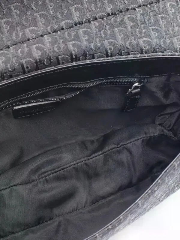 Dior Trotter Monogram Canvas Shoulder Bag