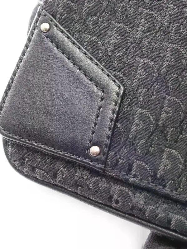Dior Trotter Monogram Canvas Shoulder Bag