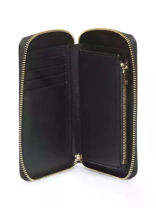 Tommy Hilfiger Logo-plaque Wristlet Compact Zip Wallet