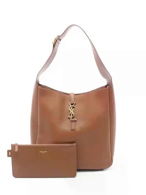 Saint Laurent Le 5 À 7 Shoulder Bag - Brown