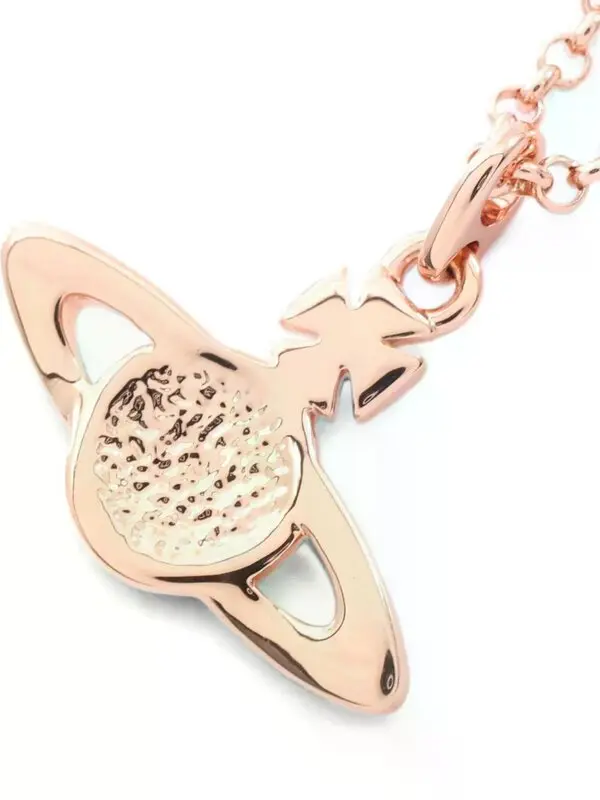 VIVIENNE WESTWOOD Mini Bas Relief Rhinestone Necklace