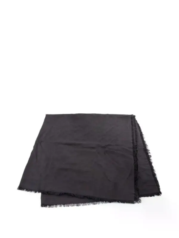 LOUIS VUITTON 2010s Monogram Fringed Shawl