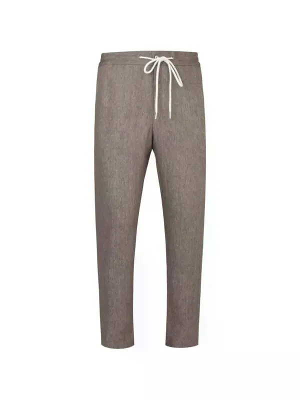 TOMBOLINI Zero Gravity Drawstring Trousers - Brown