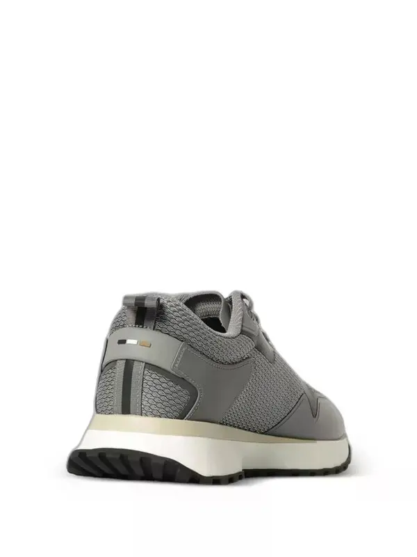 BOSS Mesh Panelled Lace-up Sneakers