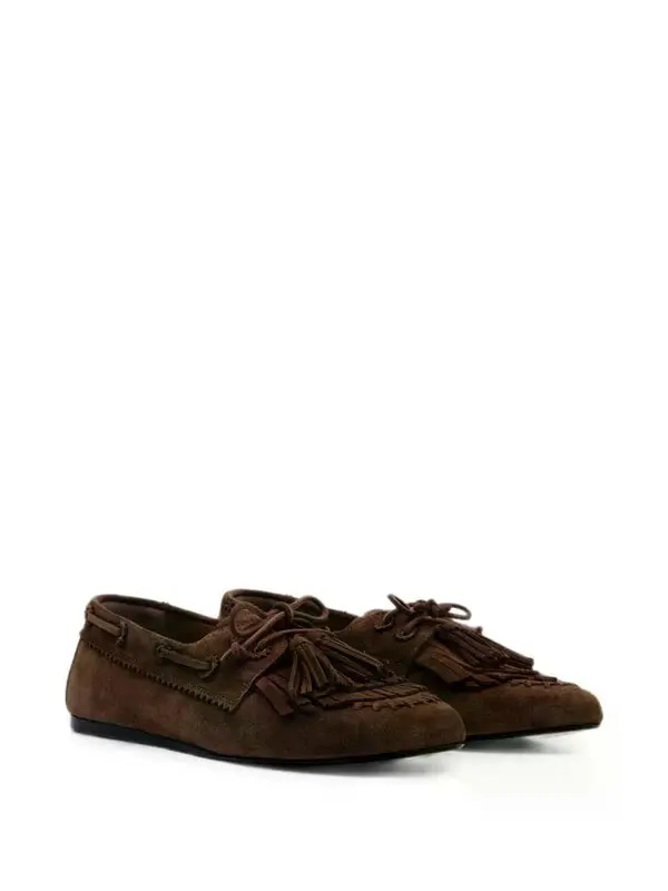 Isabel Marant Étoile Calfskin Suede Loafers