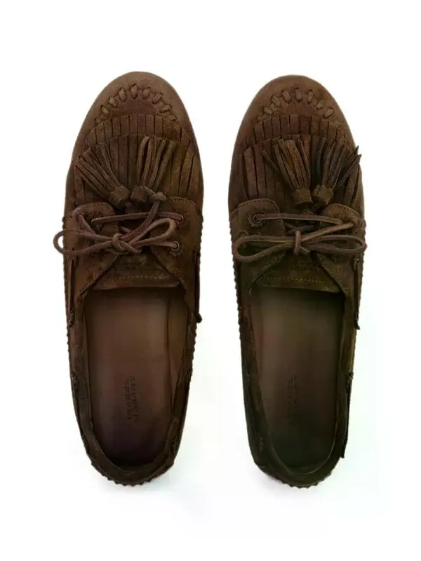 Isabel Marant Étoile Calfskin Suede Loafers