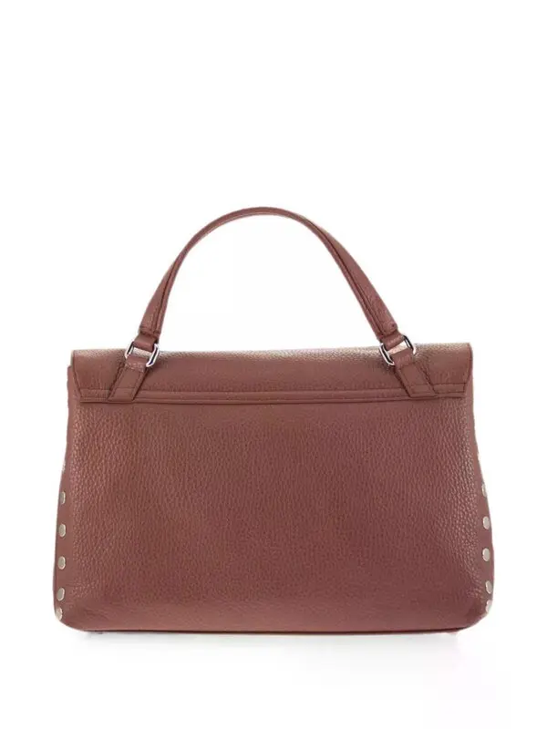 ZANELLATO Postina Daily Small Hammered-leather Tote Bag