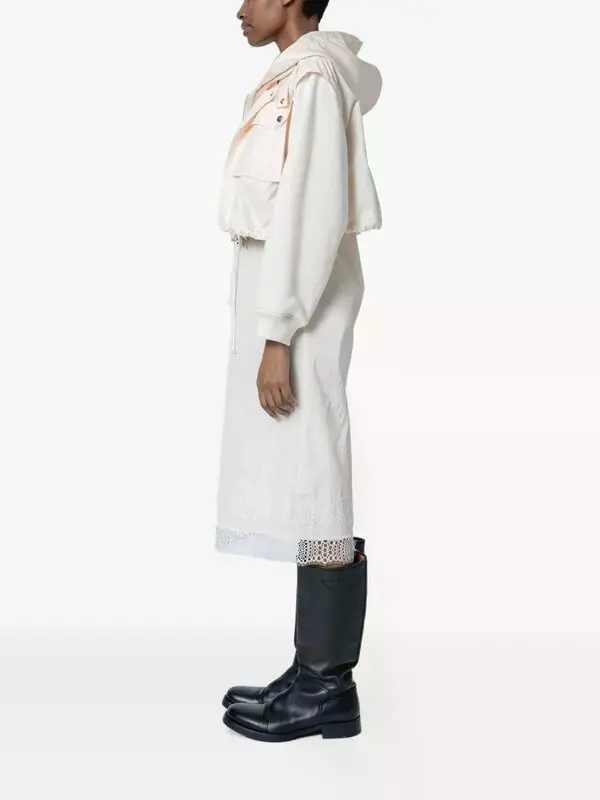 MULLER OF YOSHIOKUBO Layered Design Hooded Jacket