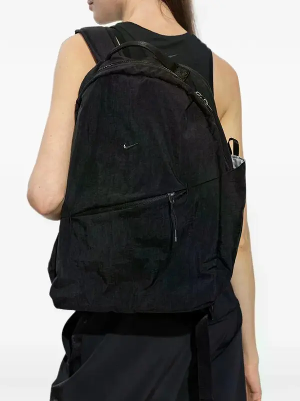 Nike Logo Plaque Backpack - Black