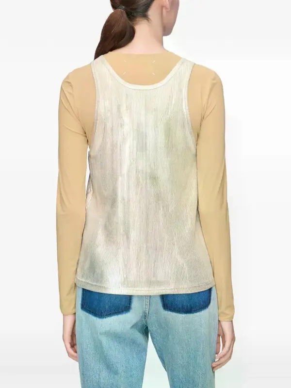 MAISON MARGIELA Ribbed Tank Top